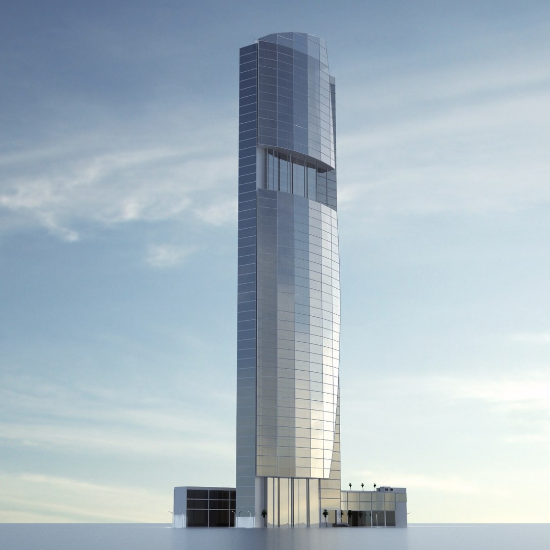 3d Dubai Towers - Building Model