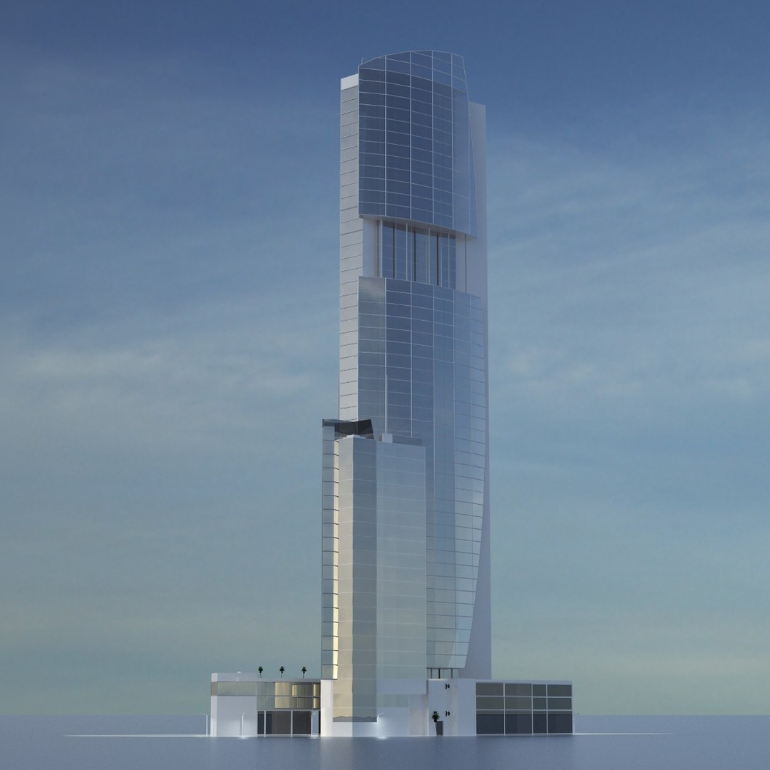 3d Dubai Towers - Building Model