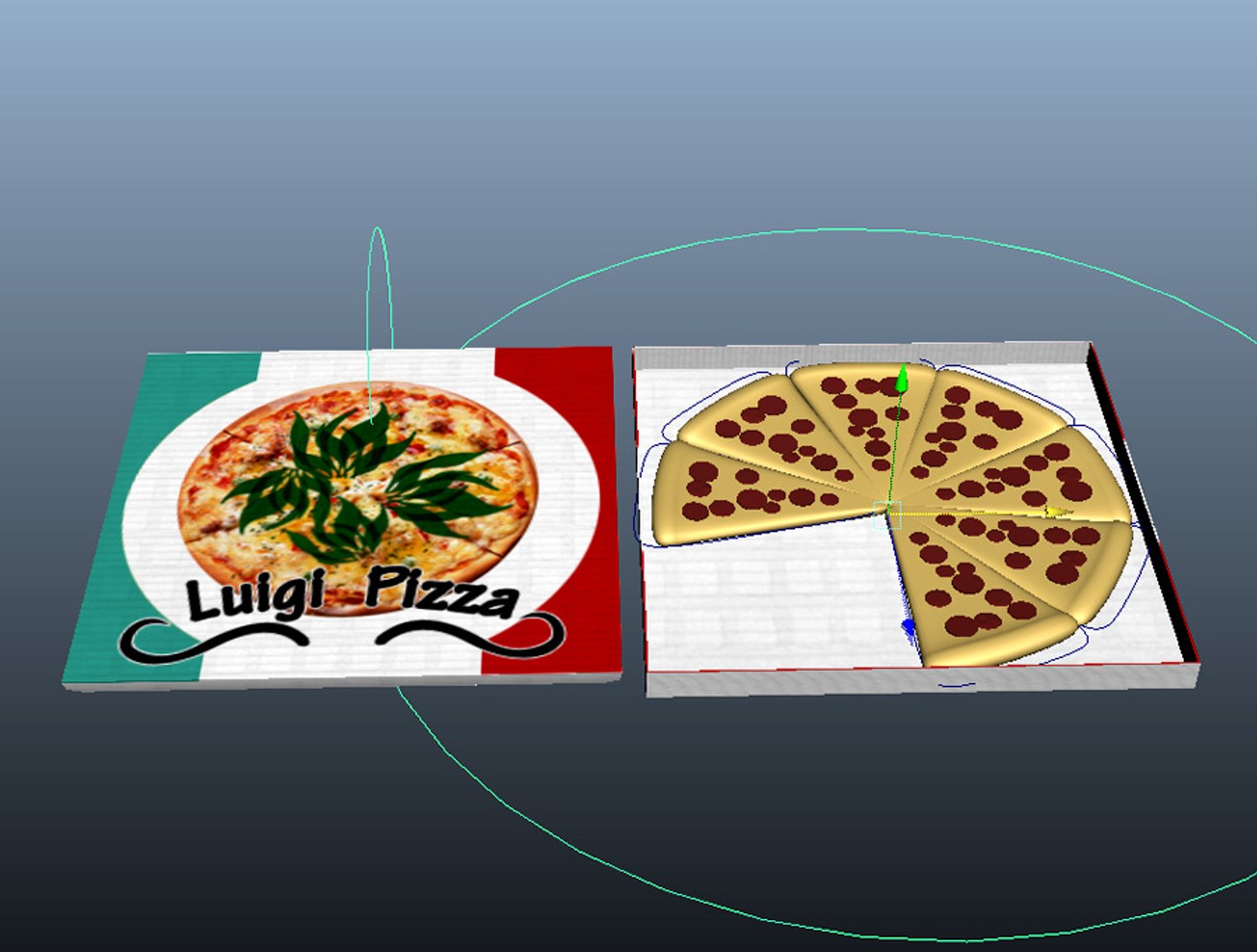 Pizza 3d Model