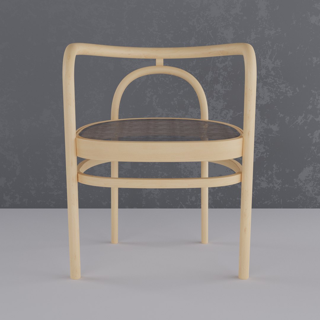 Wooden Chair Fabric Wood Model - TurboSquid 1436185