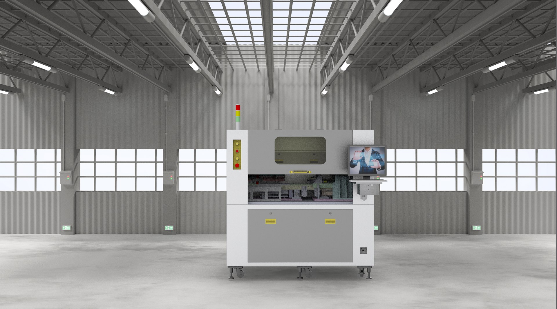 Laminating machine assembly 3D model - TurboSquid 1548246