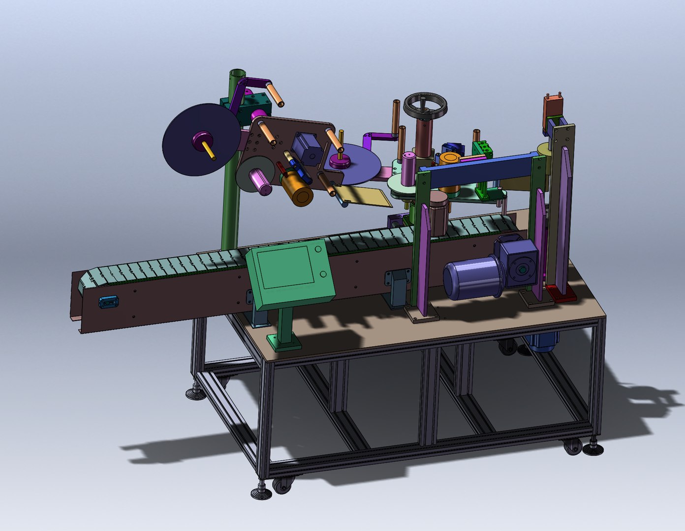 3D Model Labeling Machine - TurboSquid 1291442