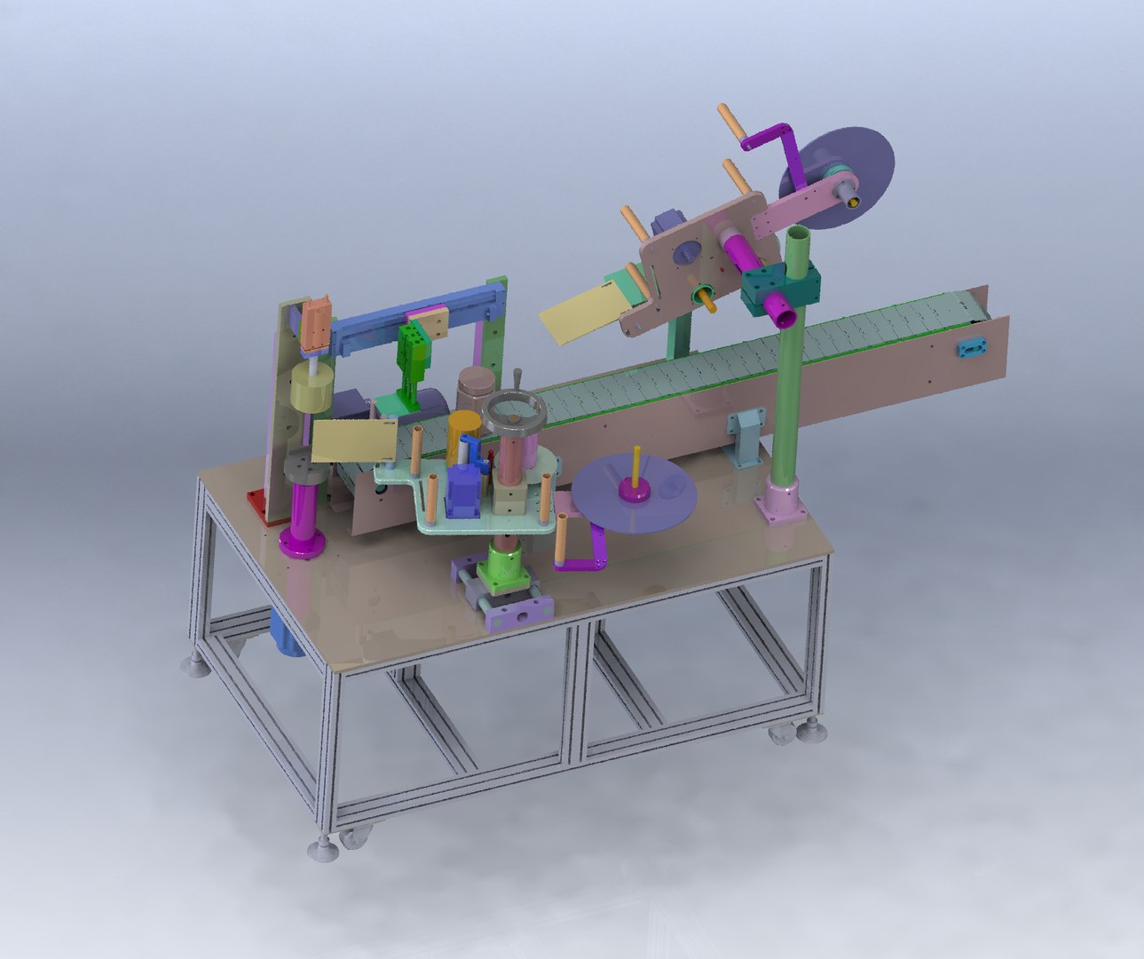 3D Model Labeling Machine - TurboSquid 1291442
