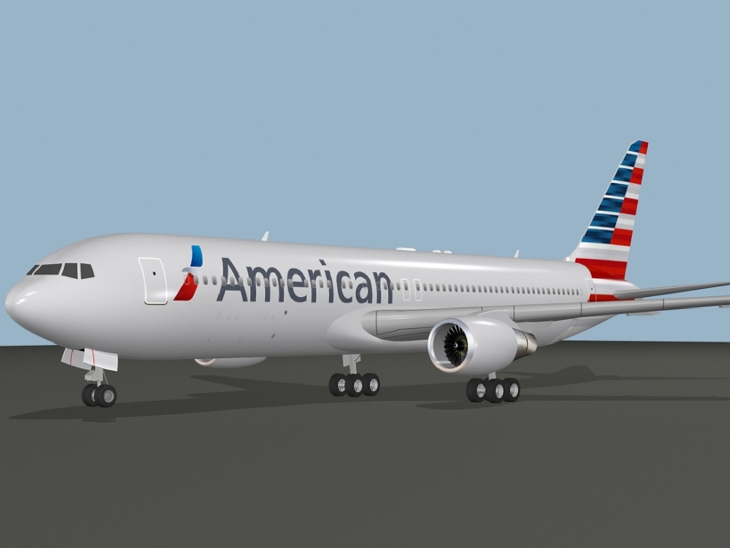 Max Boeing 767-300 Er American