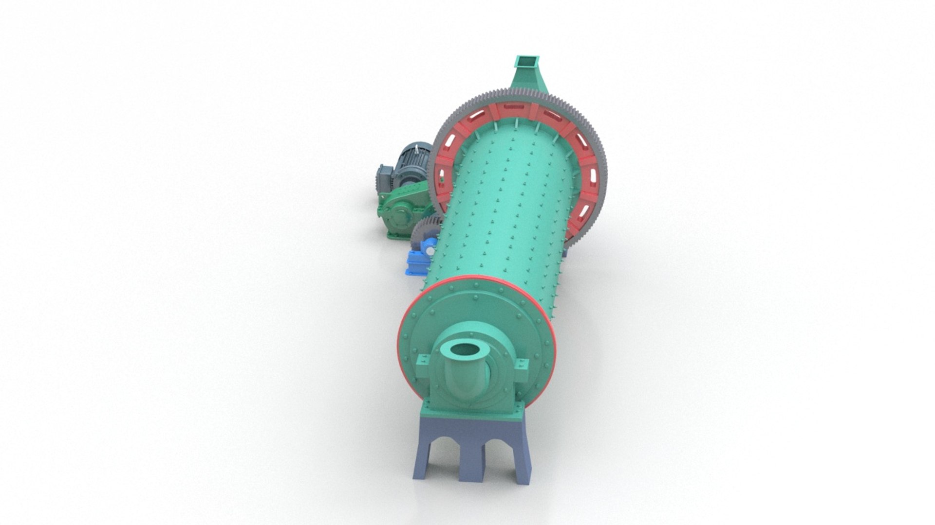 Ball Mill 3D - TurboSquid 2265860