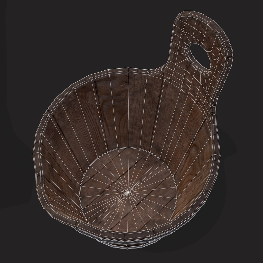 Medieval Bath Tub Scene 3D - TurboSquid 1908904