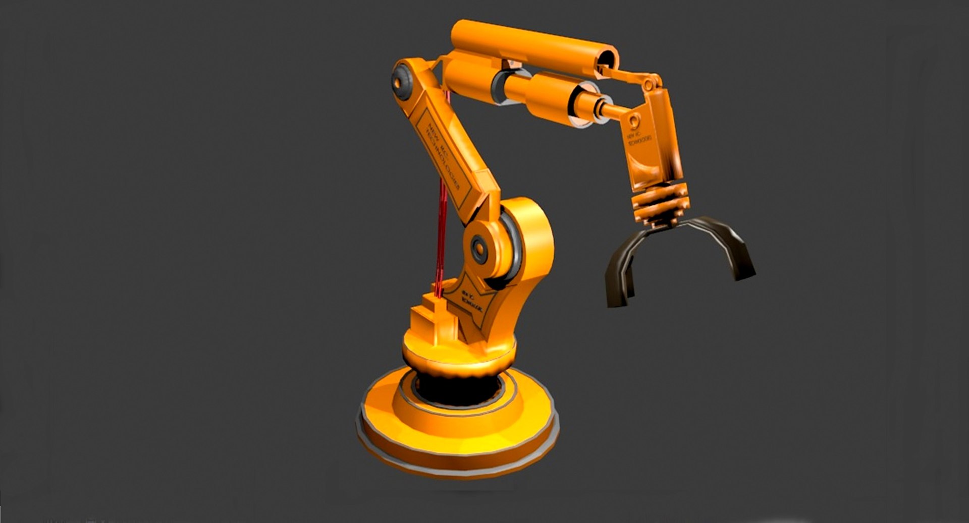 Industrial robotic arm 3D model - TurboSquid 2156344