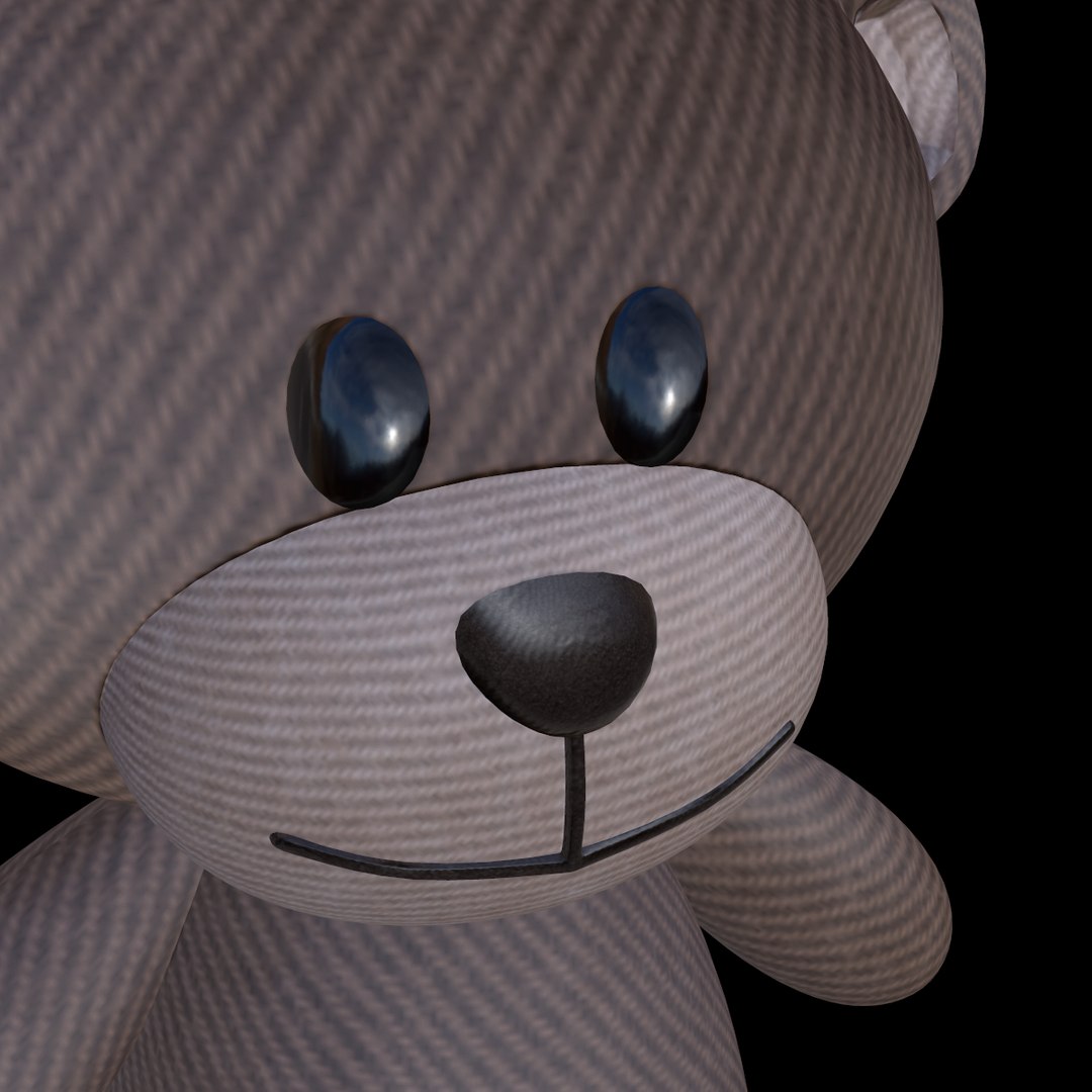 3d model of teddy bear