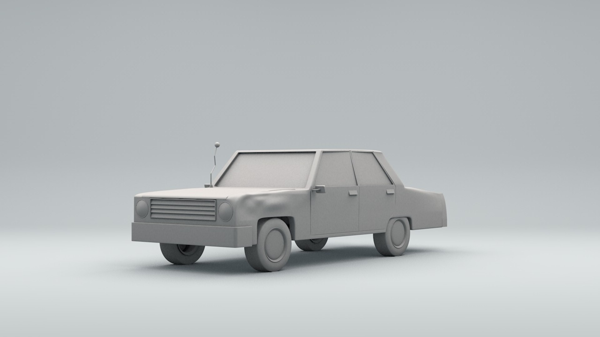 Homer Simpson Car 3d C4d