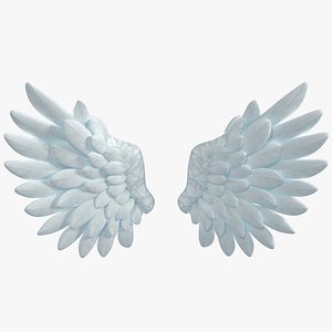3D model realistic angel wings rigged - TurboSquid 1555526