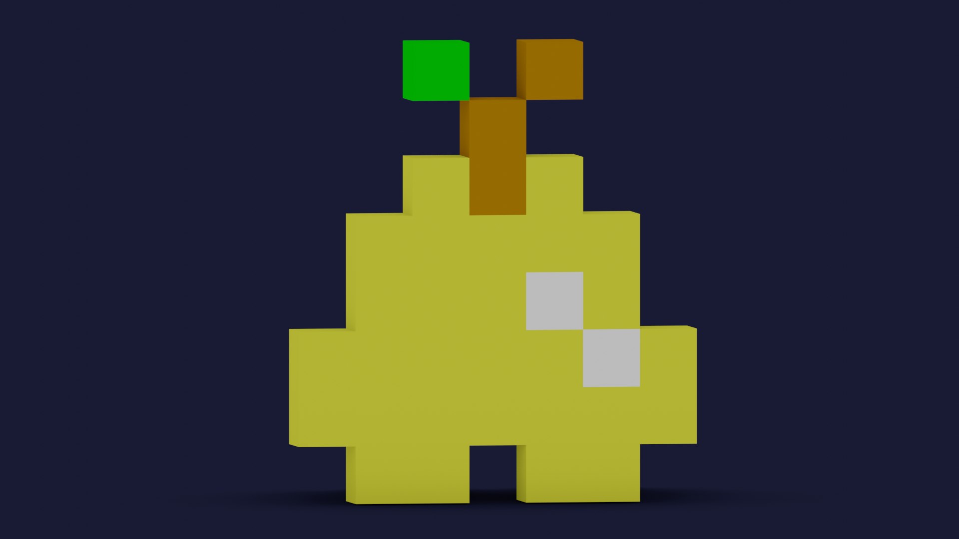 3D 8 Bit Fruits Game Assets Voxel Art Icons Low Poly Model - TurboSquid ...