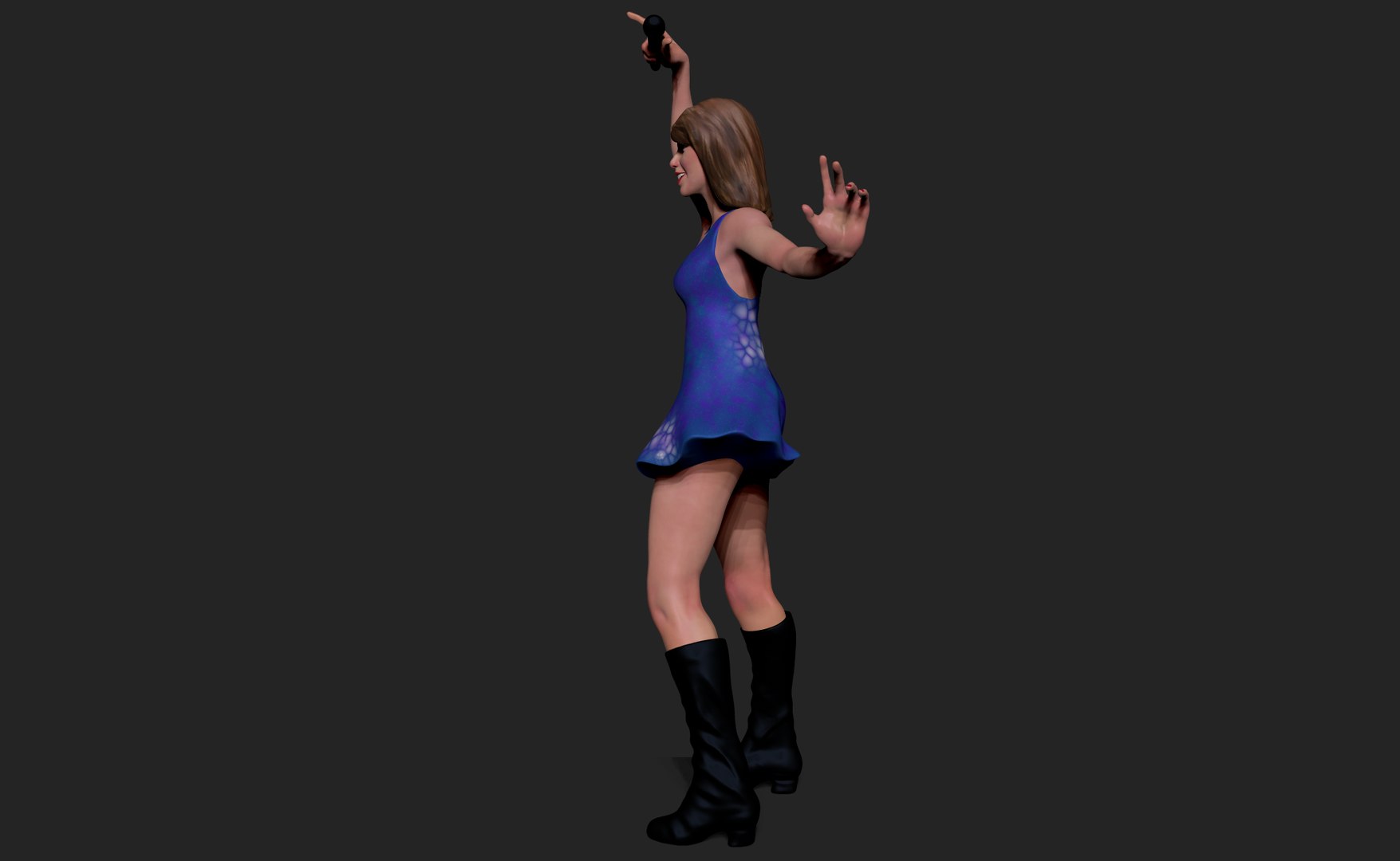 Taylor Swift Ready Print 3D - TurboSquid 1160360