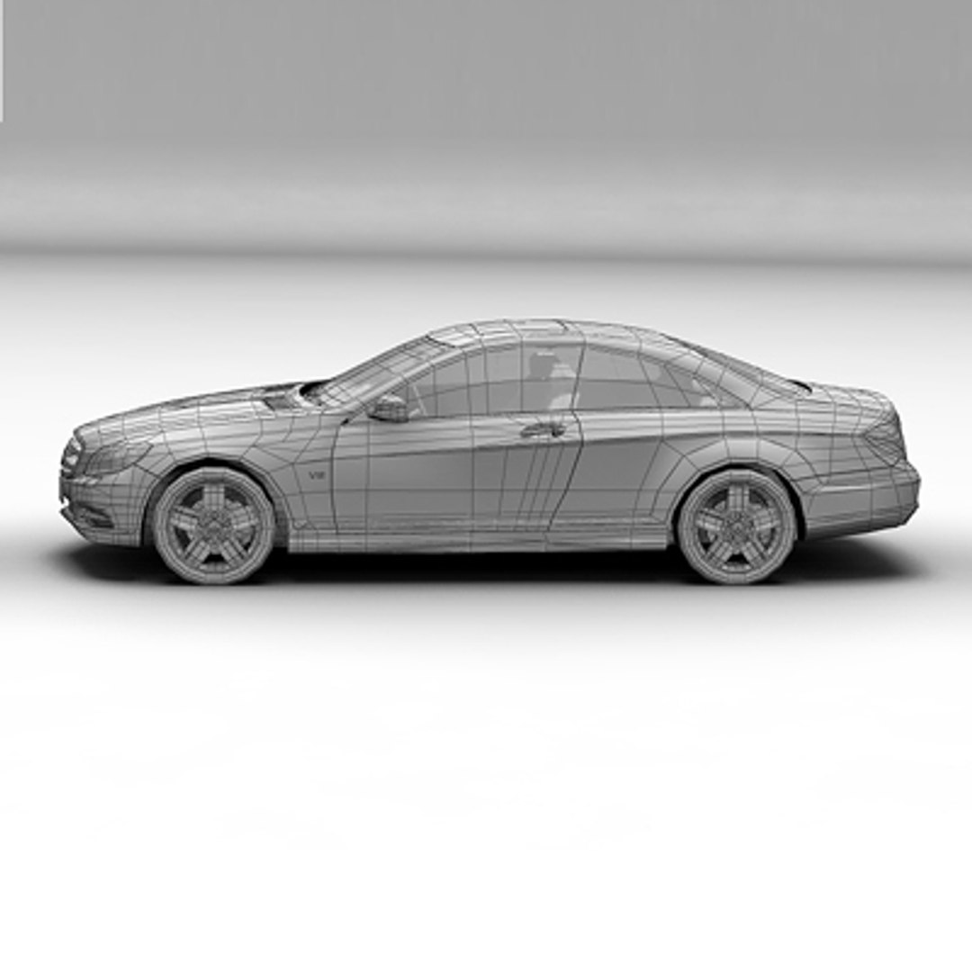 Mercedes Benz Cl 3d Model