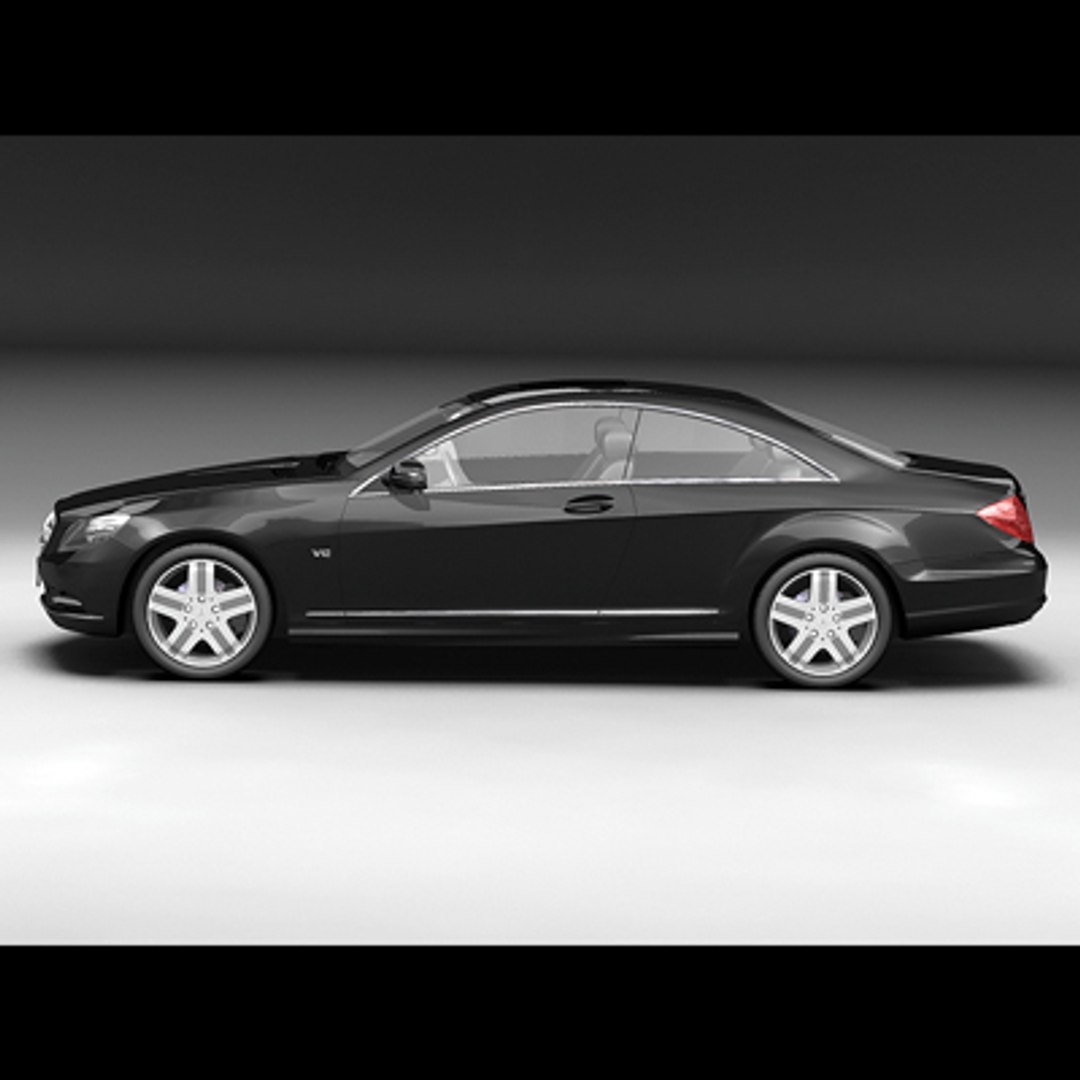 Mercedes Benz Cl 3d Model