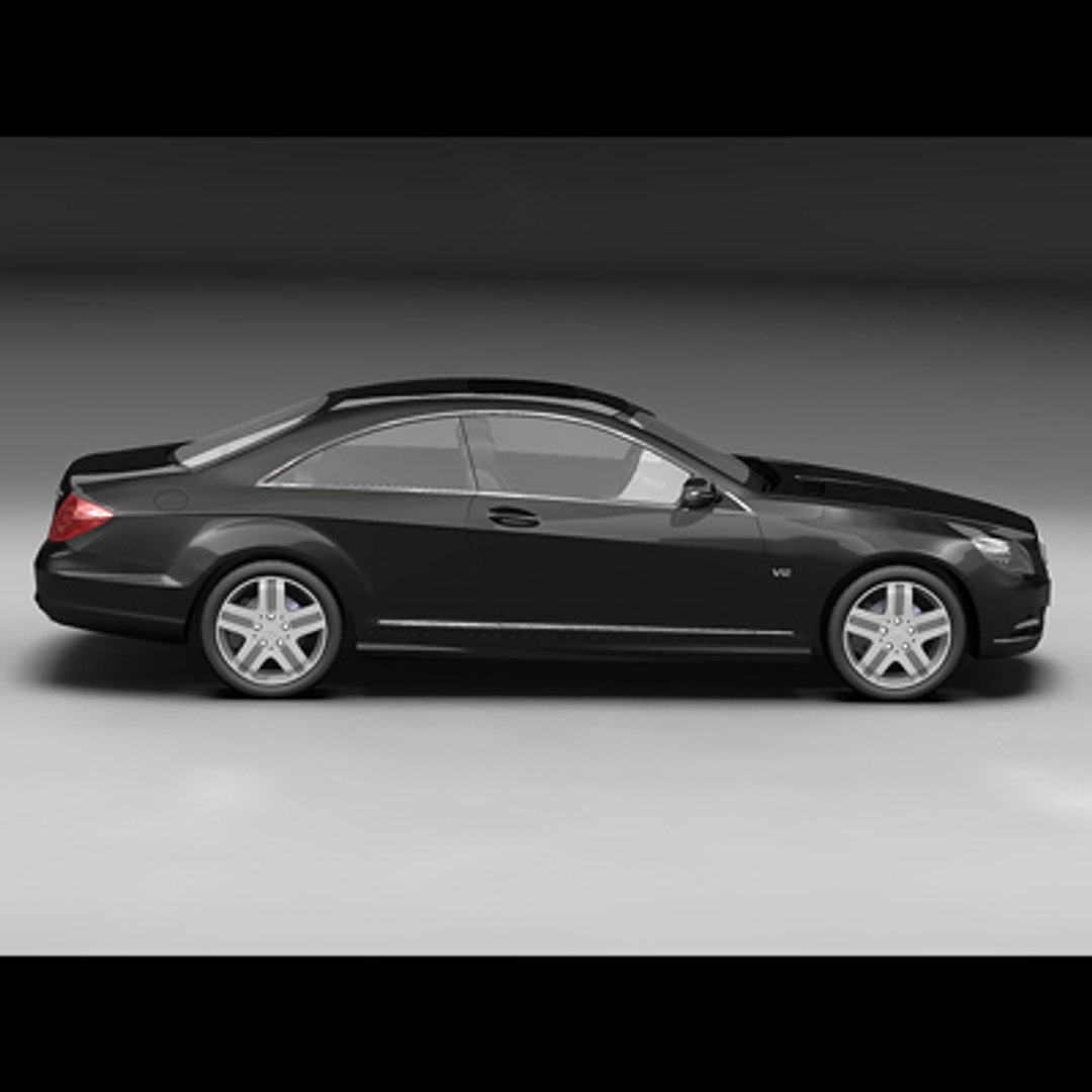 Mercedes Benz Cl 3d Model