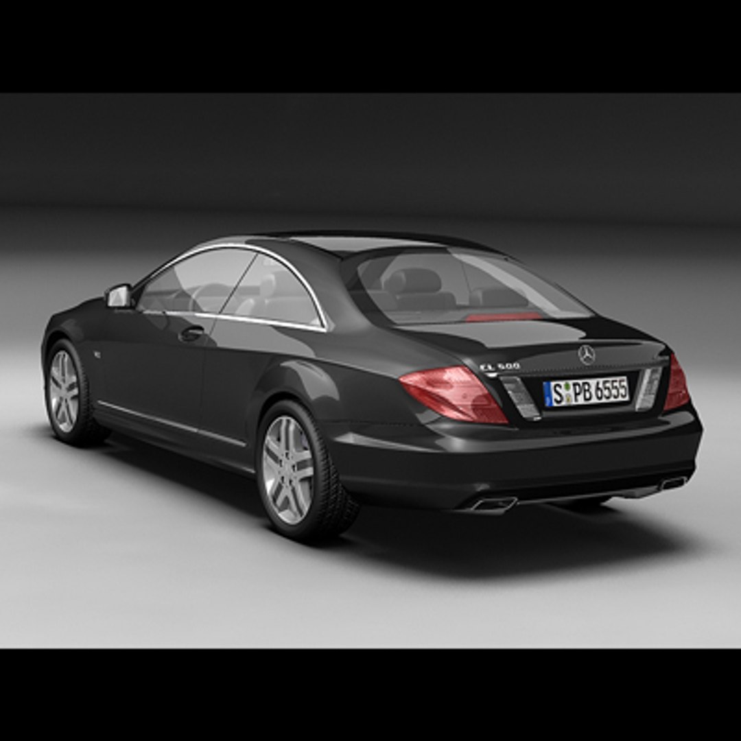 Mercedes Benz Cl 3d Model