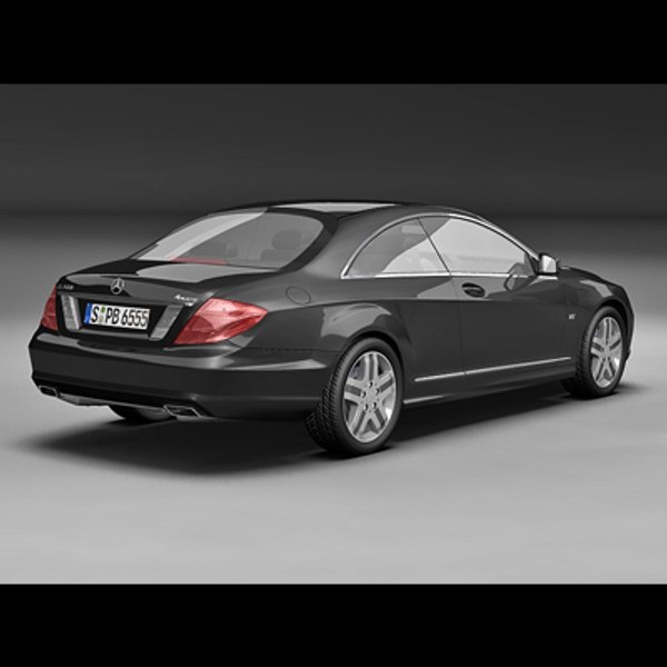 mercedes benz cl 3d model