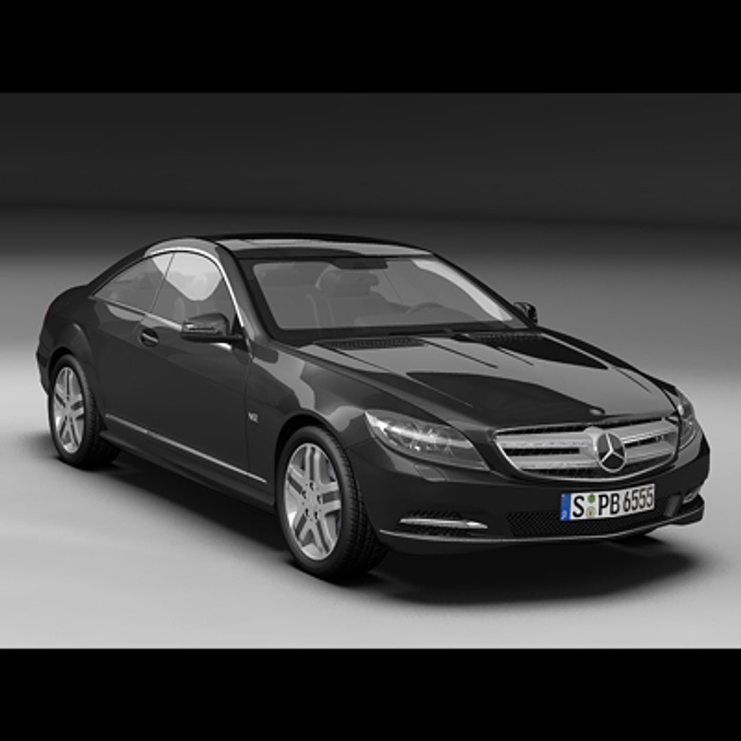 Mercedes Benz Cl 3d Model