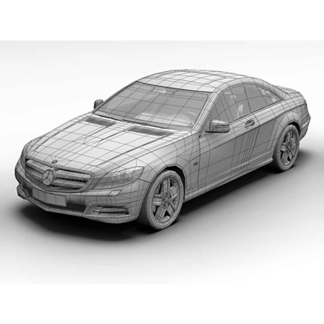 Mercedes Benz Cl 3d Model
