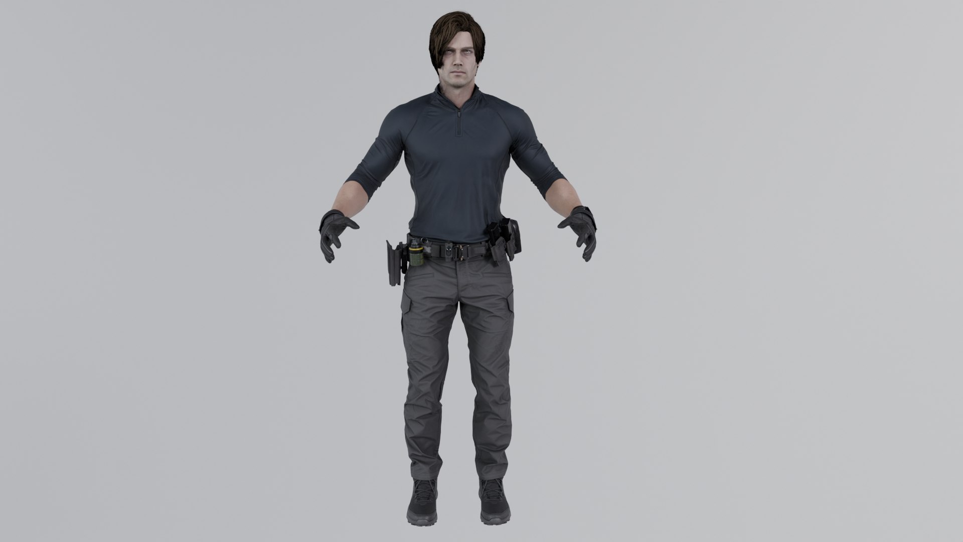 Leon Kennedy RE9 3D Model - TurboSquid 2536064