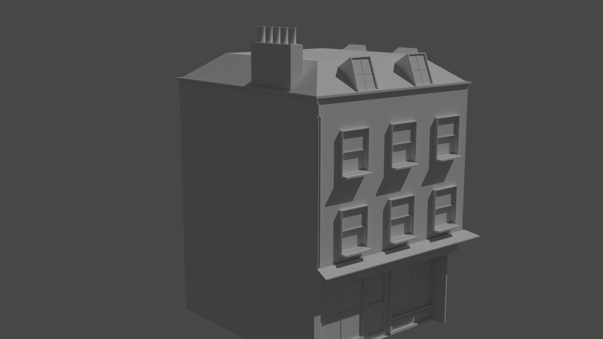 Store House 3D Model - TurboSquid 1558682