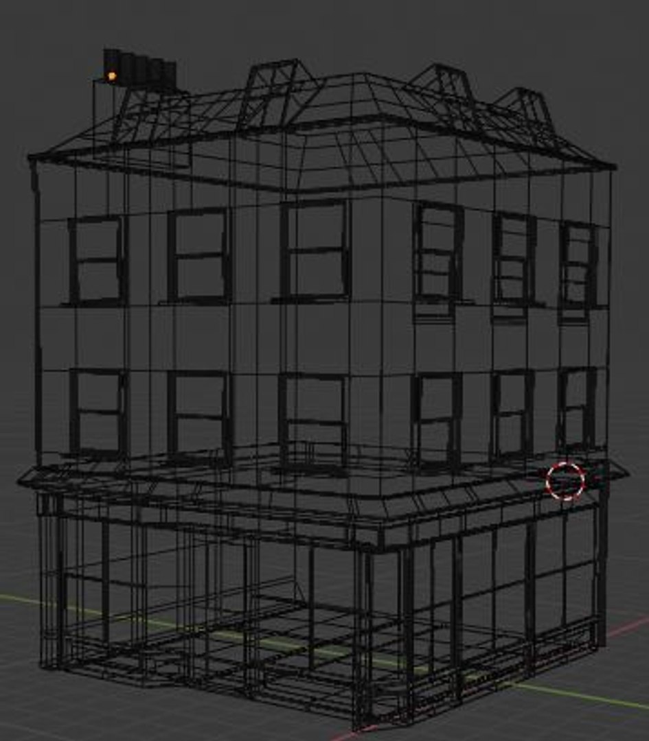 Store House 3D Model - TurboSquid 1558682