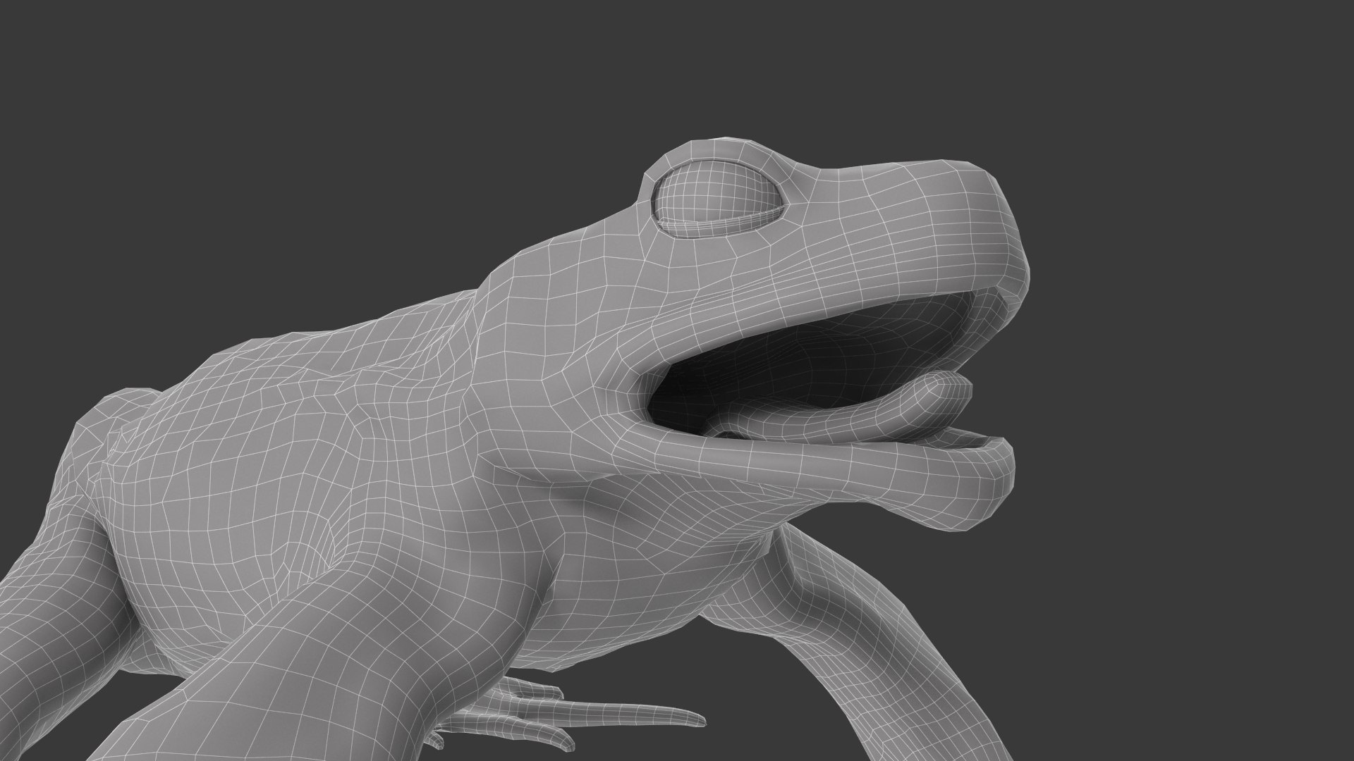3D Model Swimming Toad Rigged And Animated - TurboSquid 1978191