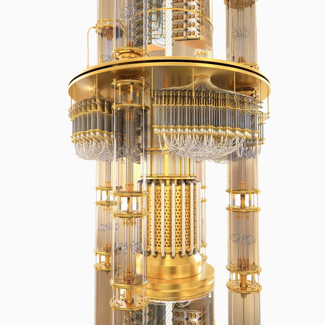 QUANTUM COMPUTER Model - TurboSquid 2350010