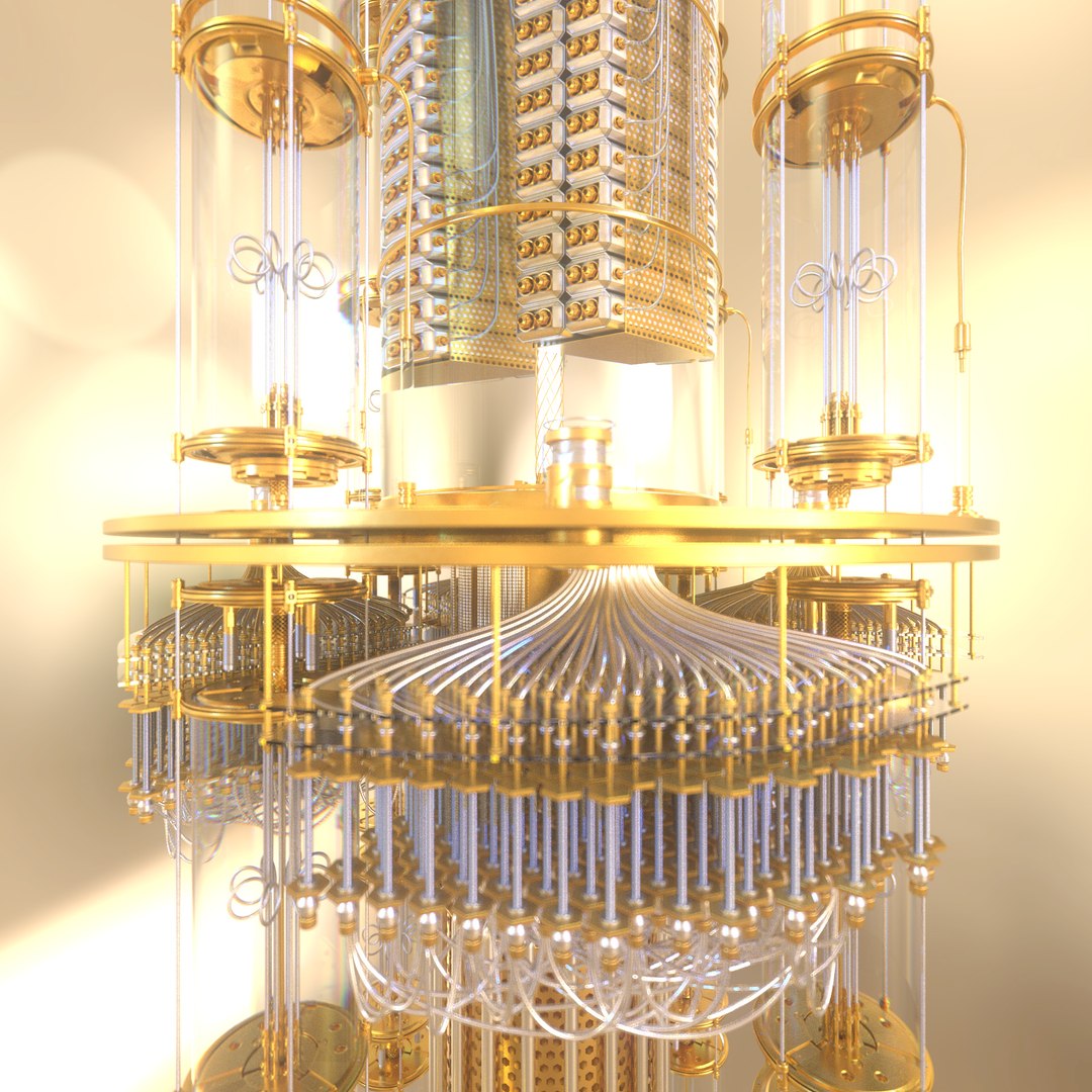 QUANTUM COMPUTER Model - TurboSquid 2350010