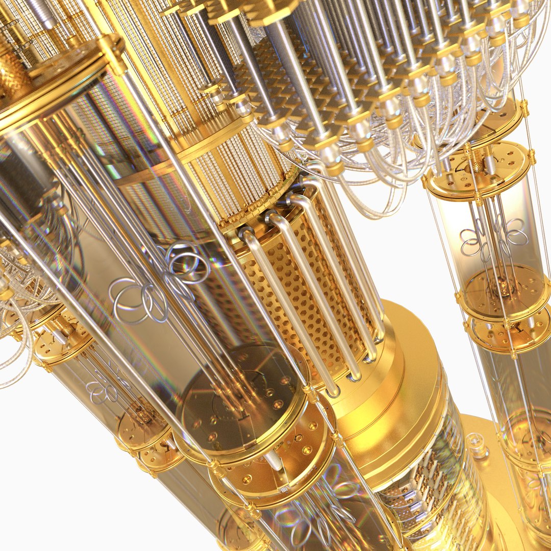 QUANTUM COMPUTER Model - TurboSquid 2350010