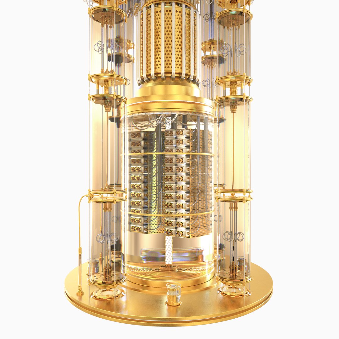 QUANTUM COMPUTER Model - TurboSquid 2350010