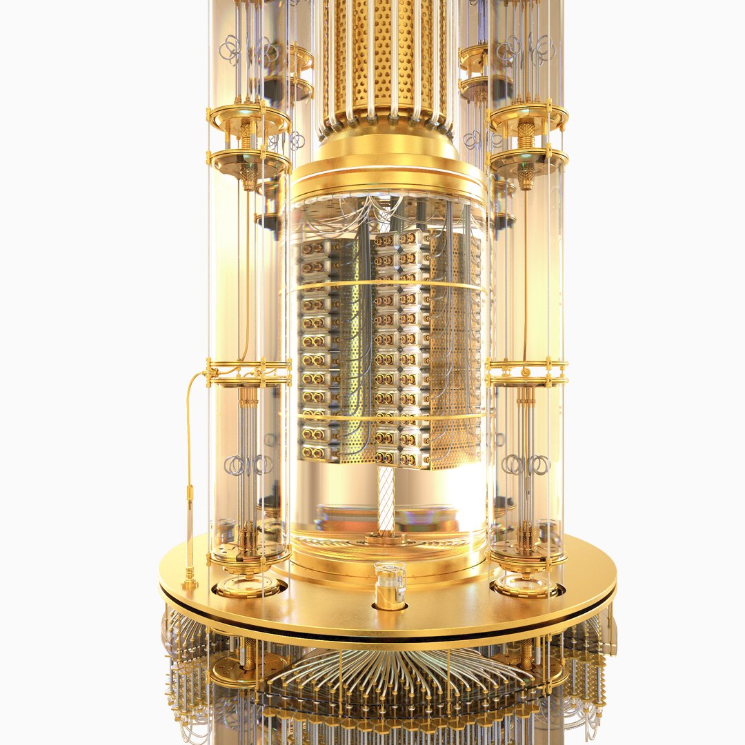 QUANTUM COMPUTER Model - TurboSquid 2350010