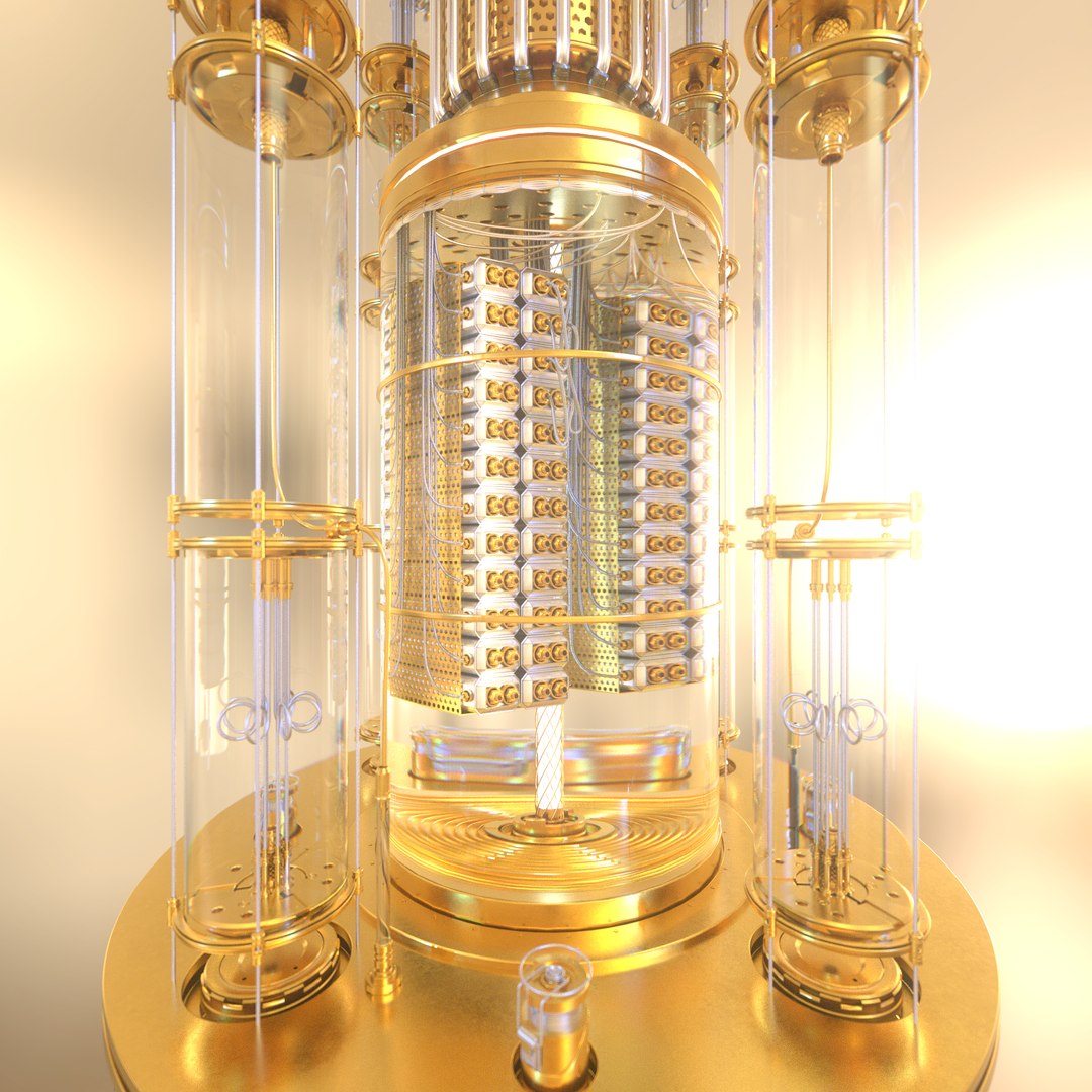 QUANTUM COMPUTER Model - TurboSquid 2350010