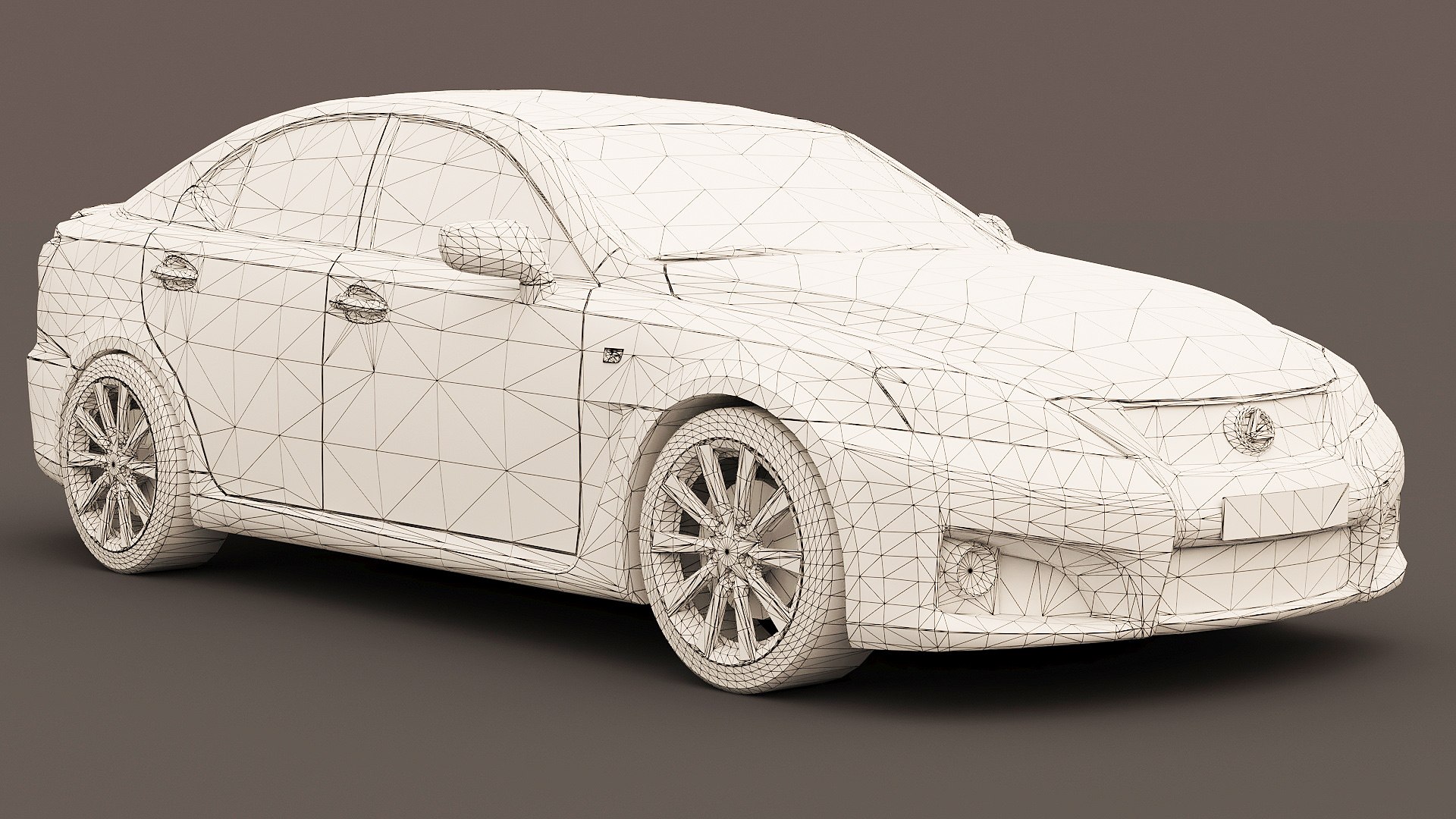 3D Lexus Isf 2009 Model - TurboSquid 2107724