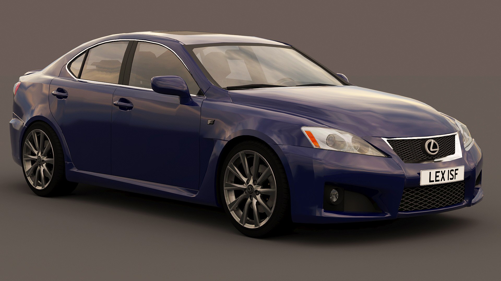3D Lexus Isf 2009 Model - TurboSquid 2107724