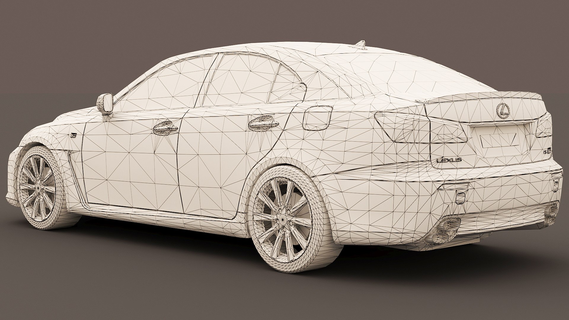 3D Lexus Isf 2009 Model - TurboSquid 2107724