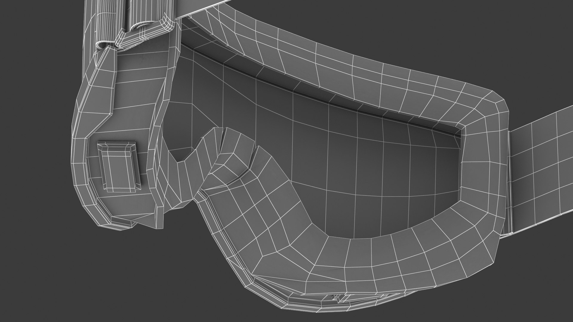 3D Goggle Glasses PBR Realistic - TurboSquid 2020623