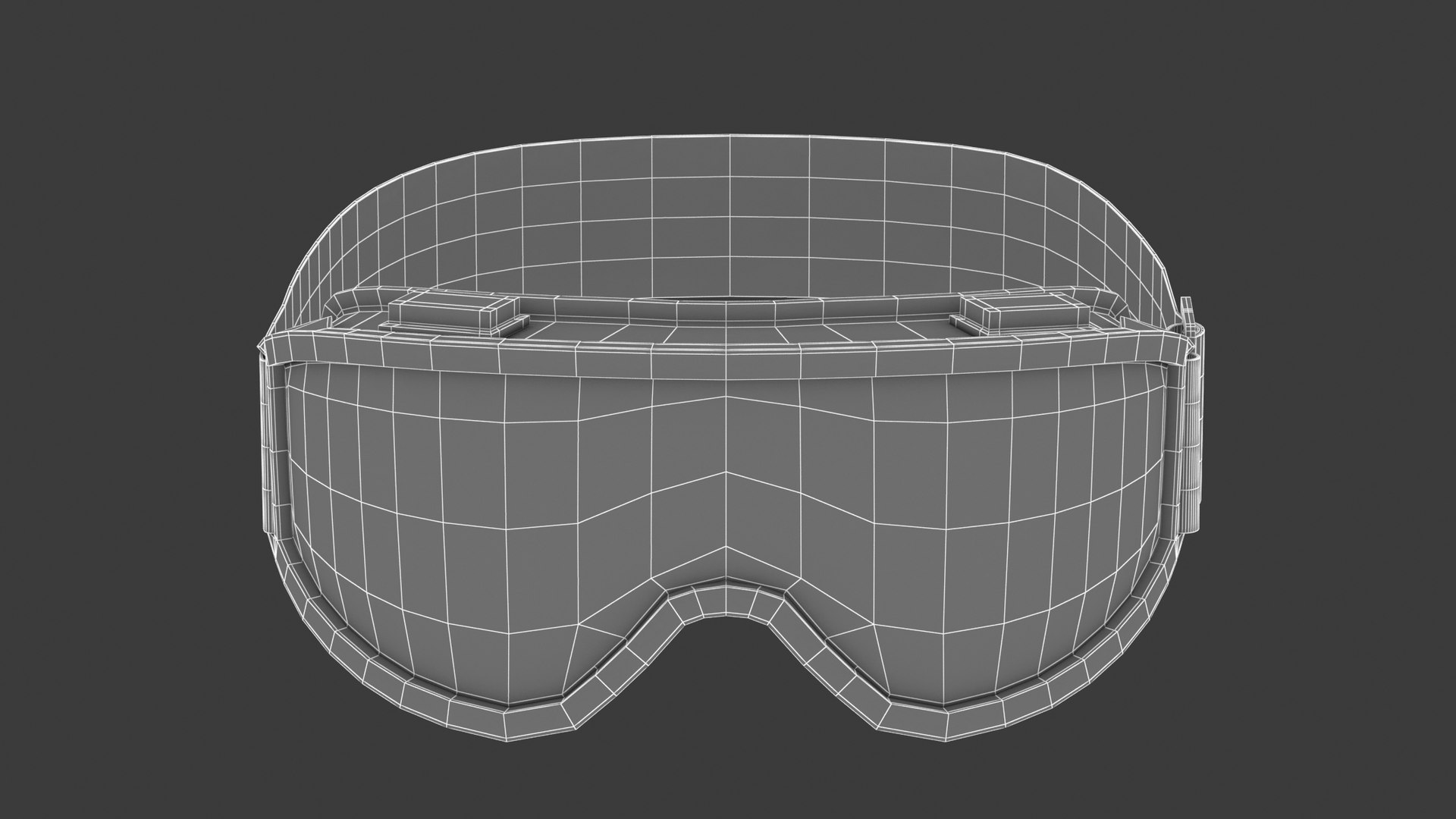 3D Goggle Glasses PBR Realistic - TurboSquid 2020623