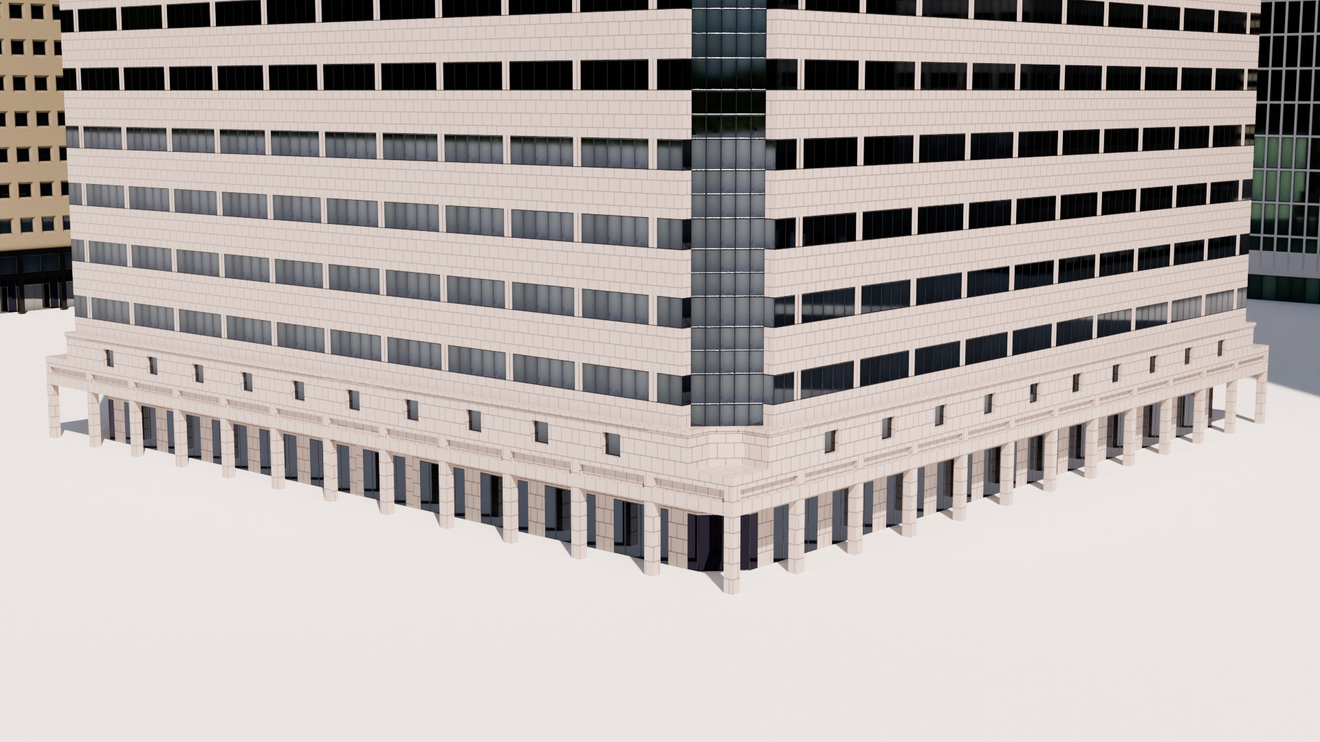 Skyscrapers - Tall Buildings 3D Model - TurboSquid 2219350