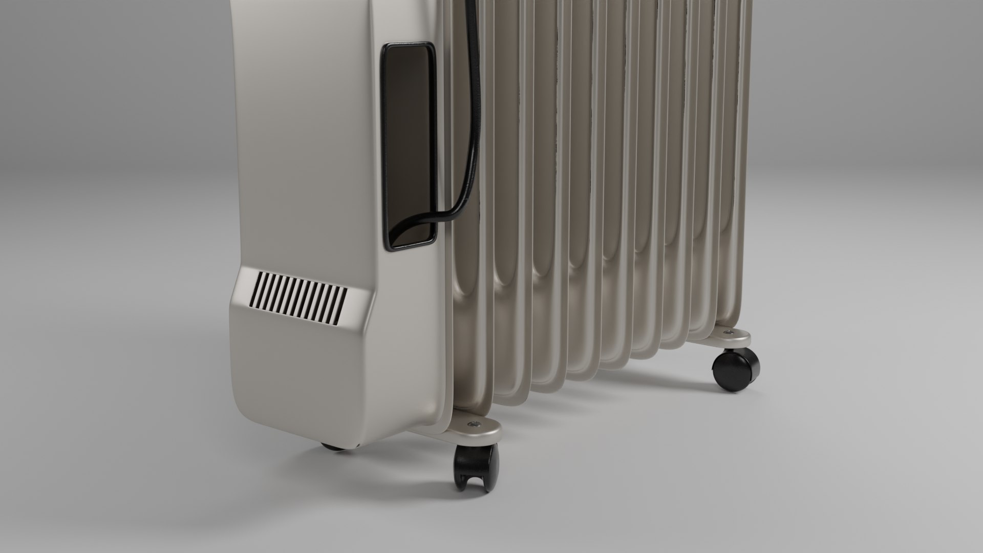 Radiator Low-Poly 3D - TurboSquid 1880035