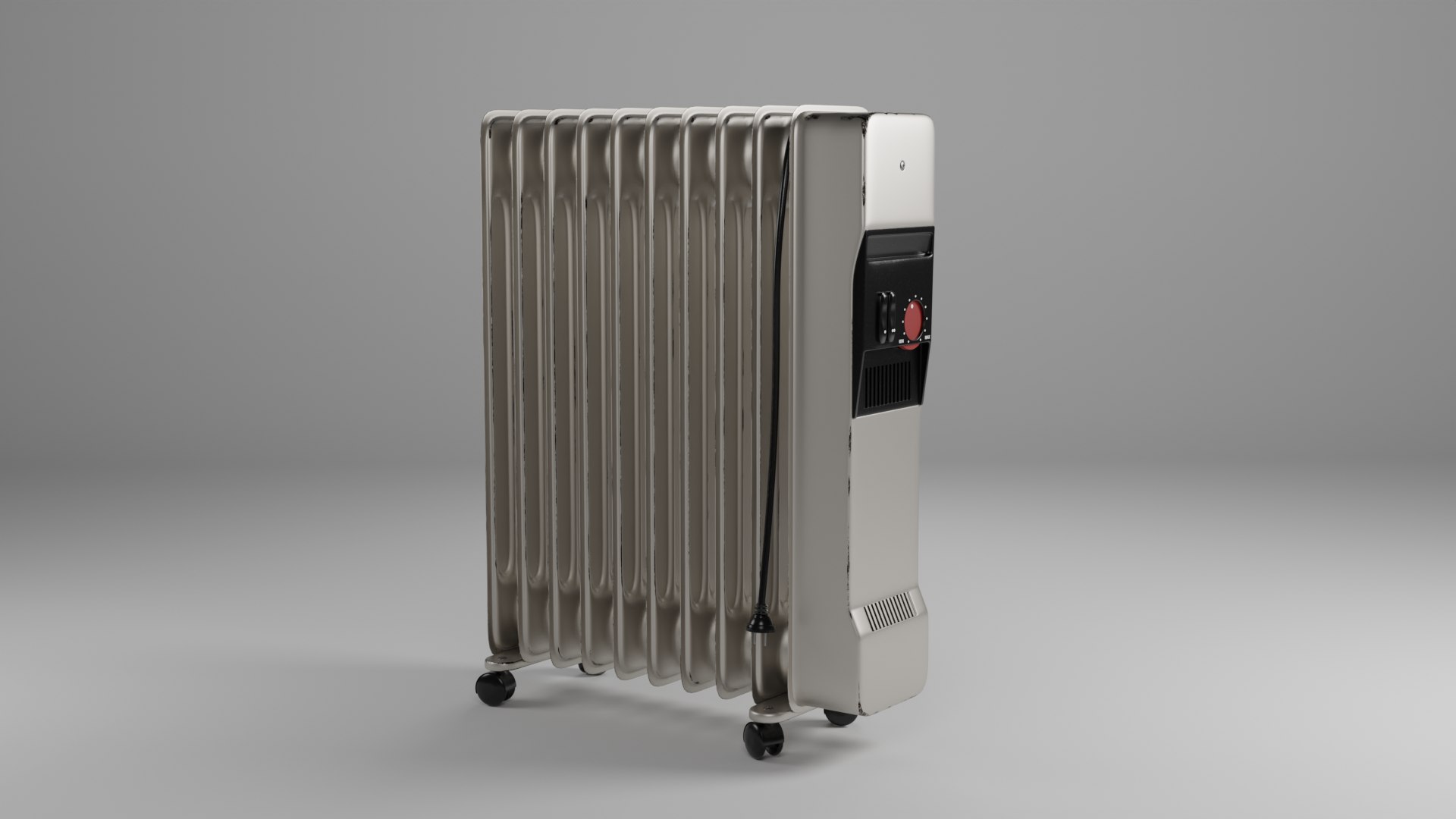 Radiator Low-Poly 3D - TurboSquid 1880035