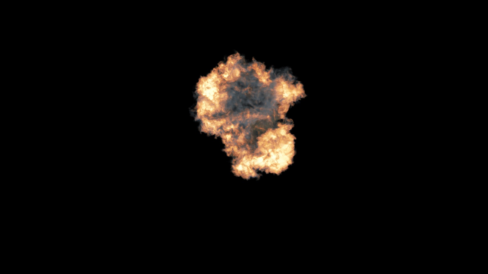 Space Explosion Fumefx 3d Model