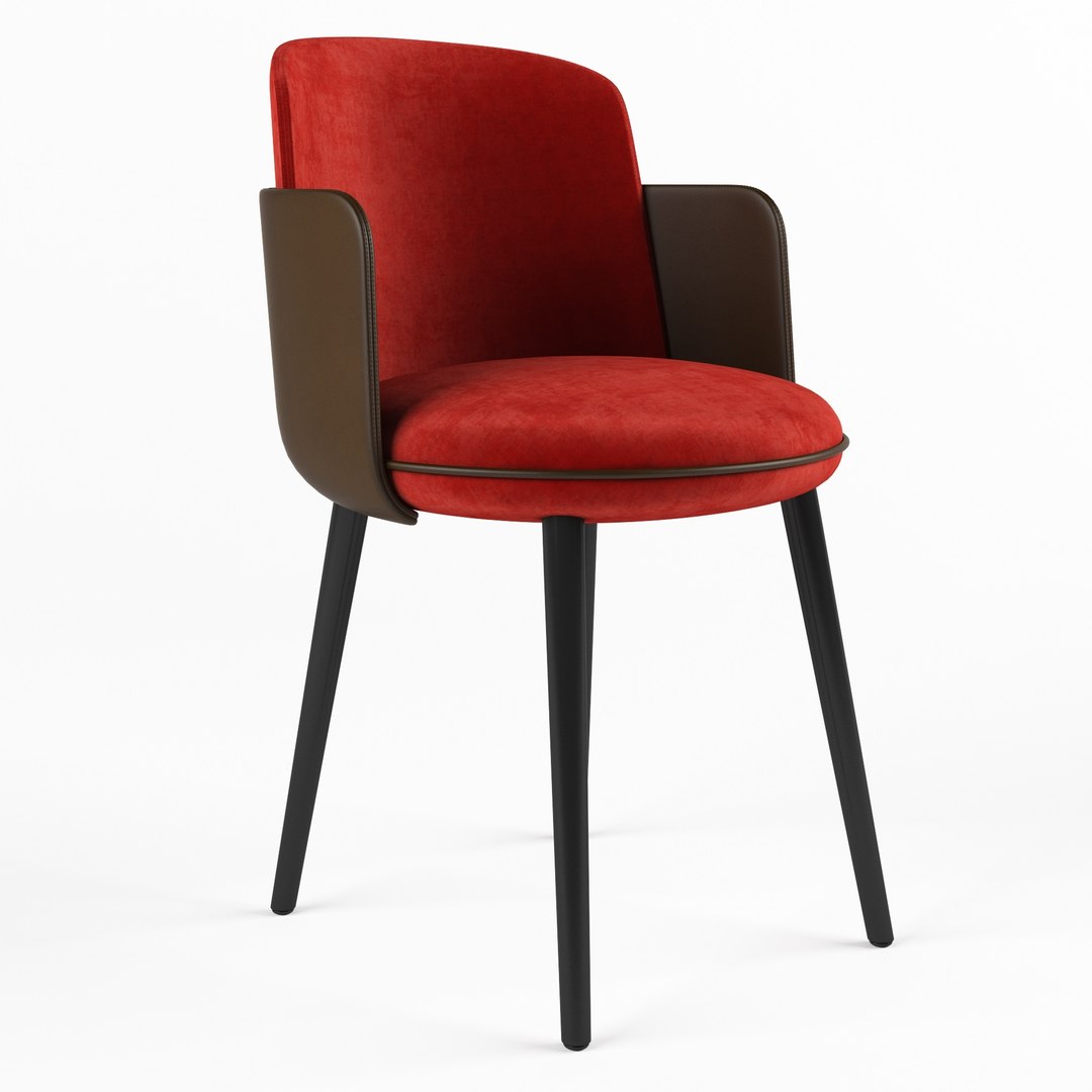 3D model merwyn chair wittmann - TurboSquid 1431575