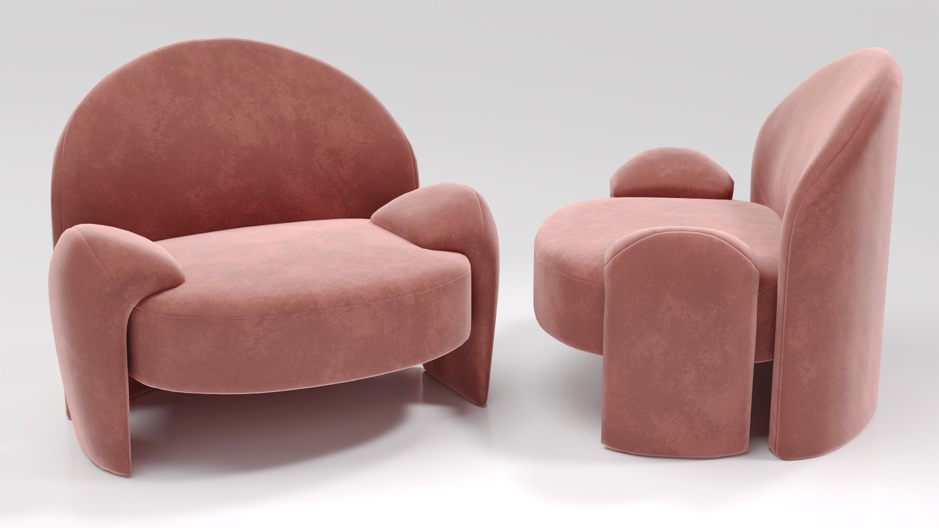 3D Model AMA Armchair By Paolo Castelli - TurboSquid 2018212