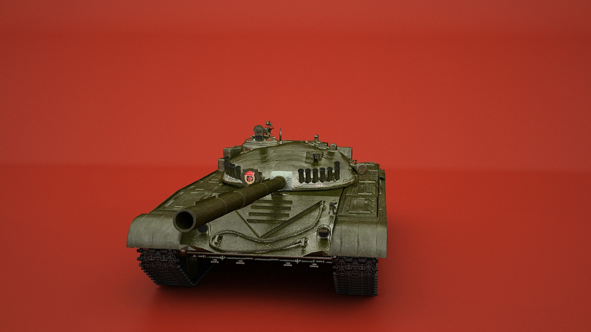 T-72 Tank 3d Max