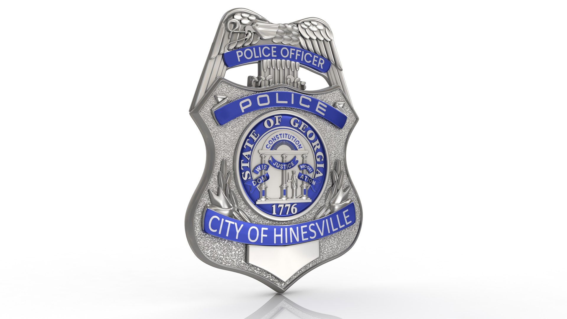 Police Badge 3D Model - TurboSquid 2163498