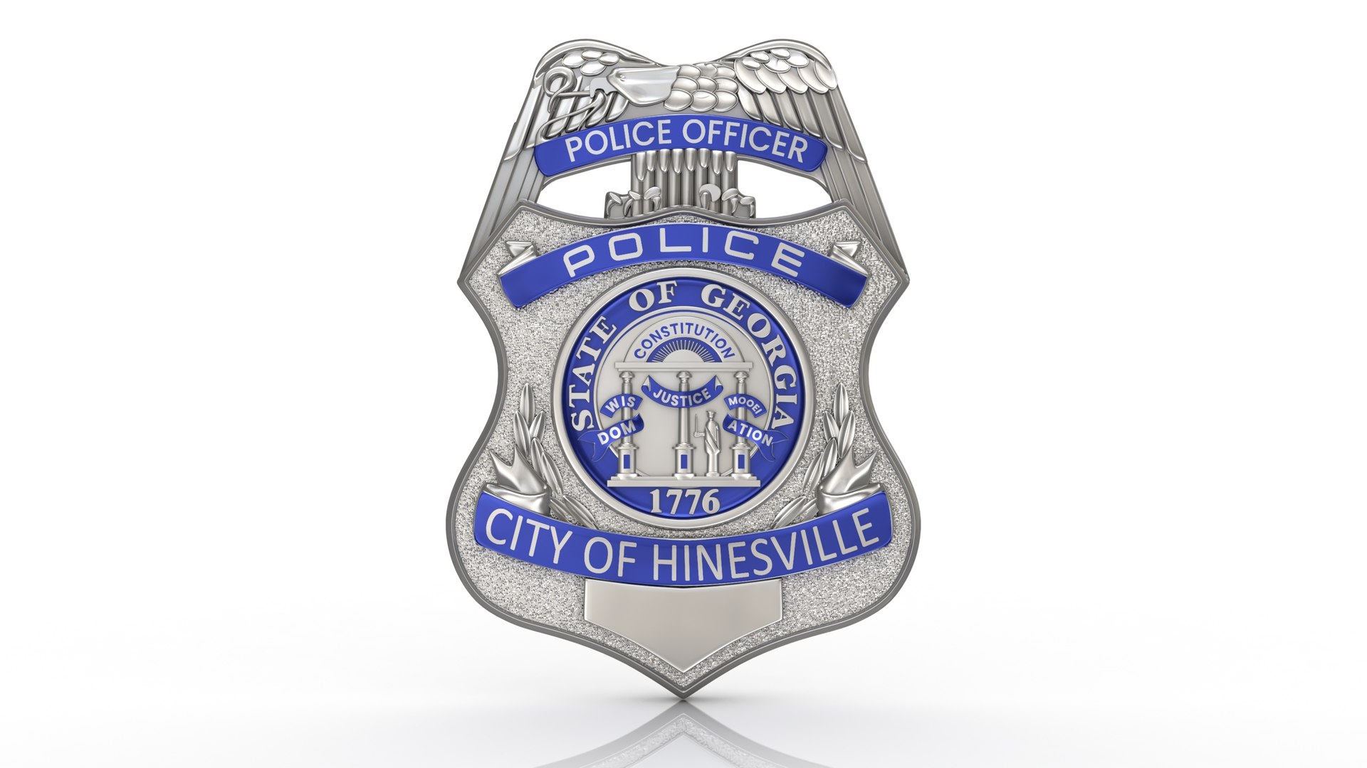 Police Badge 3D Model - TurboSquid 2163498