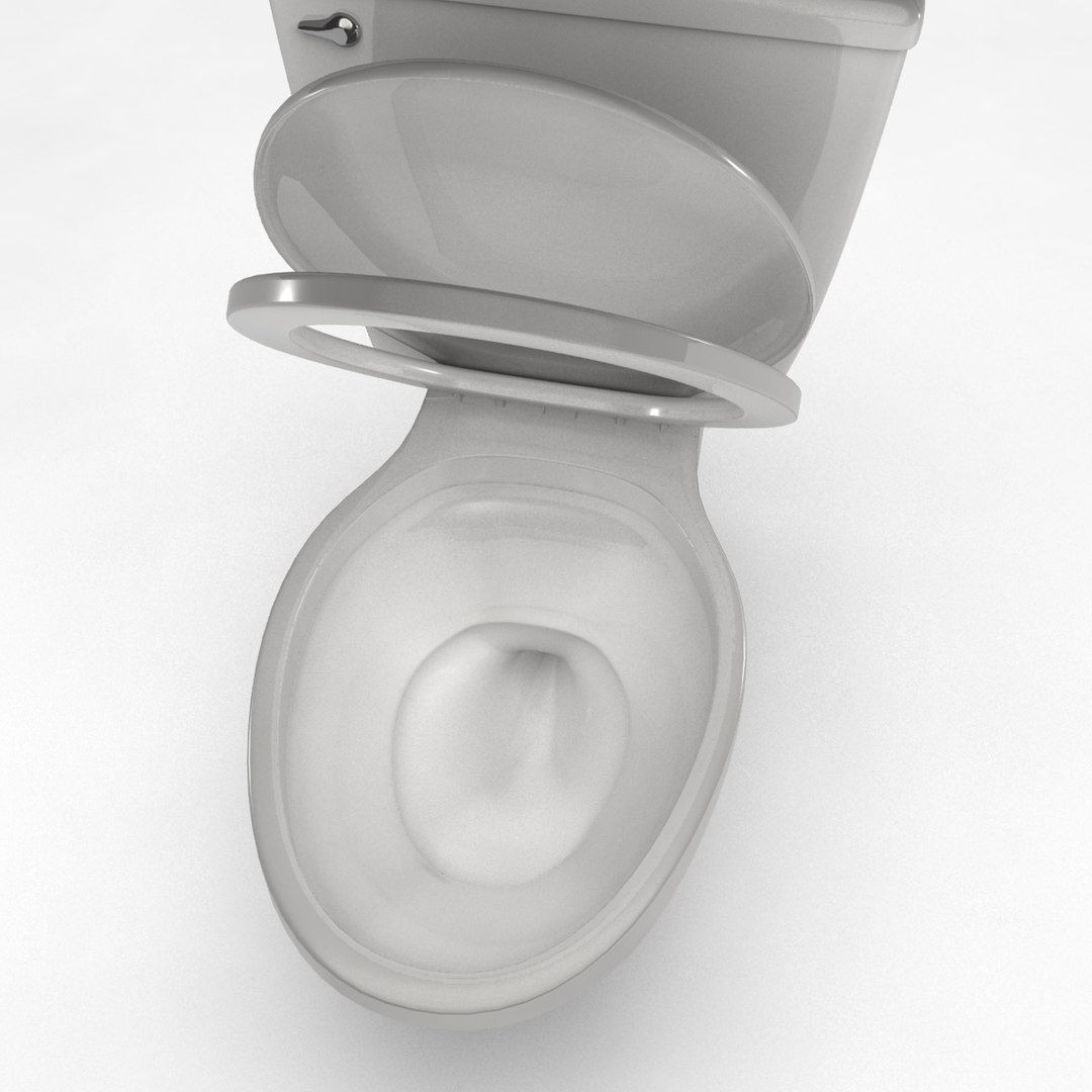 Toilet Realistic 3d Model