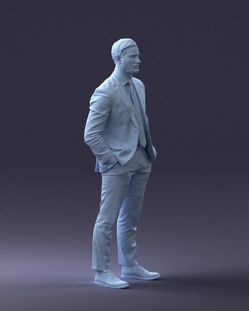 Man Business 3D Model - TurboSquid 1388082
