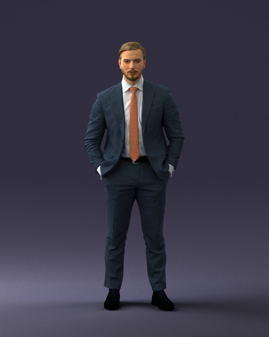 Man Business 3D Model - TurboSquid 1388082
